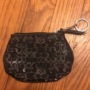 Coach | Bags | Coach Logoed Coin Purse With Keychain | Poshmark